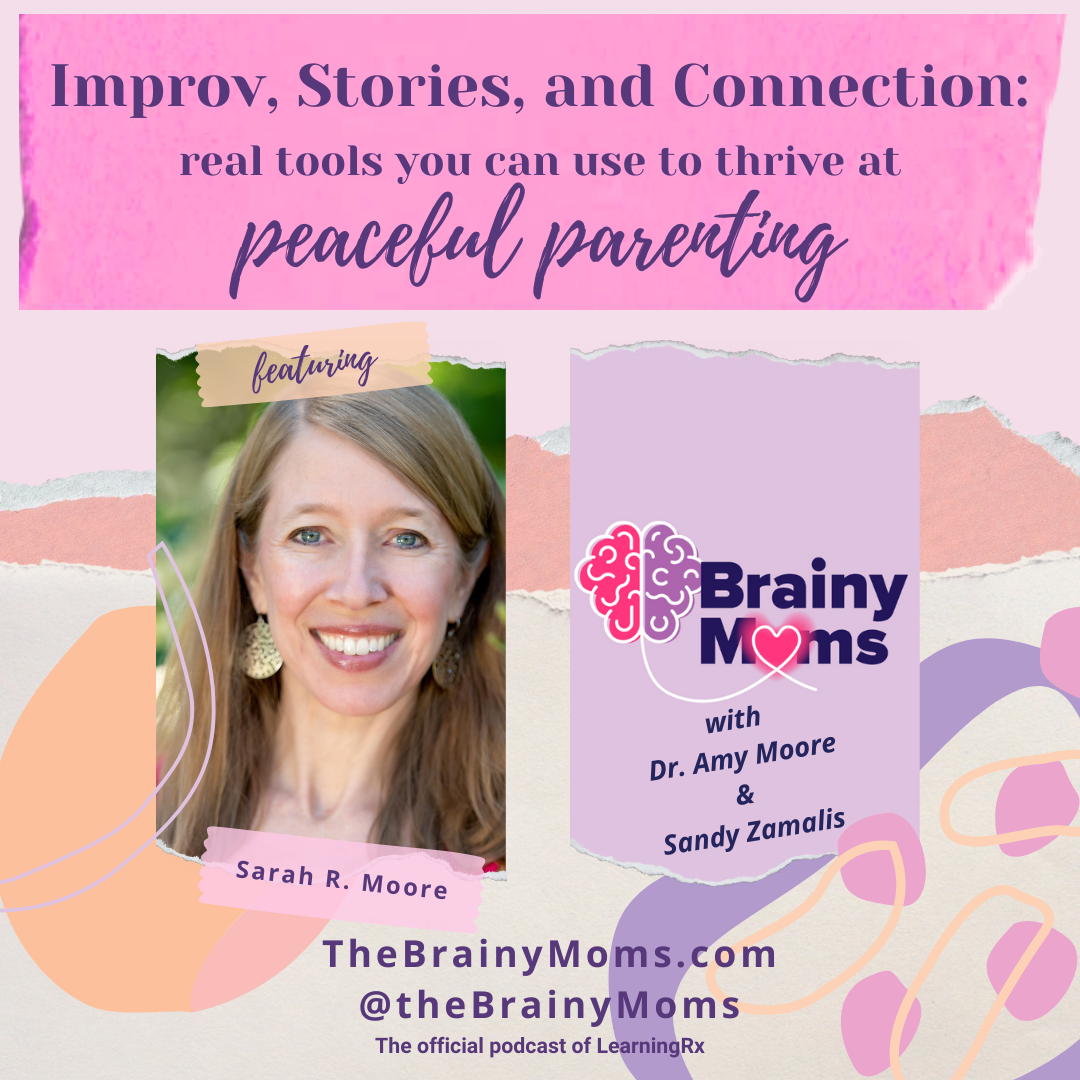 Peaceful Parenting Tools with guest Sarah R. Moore - www.thebrainymoms.com