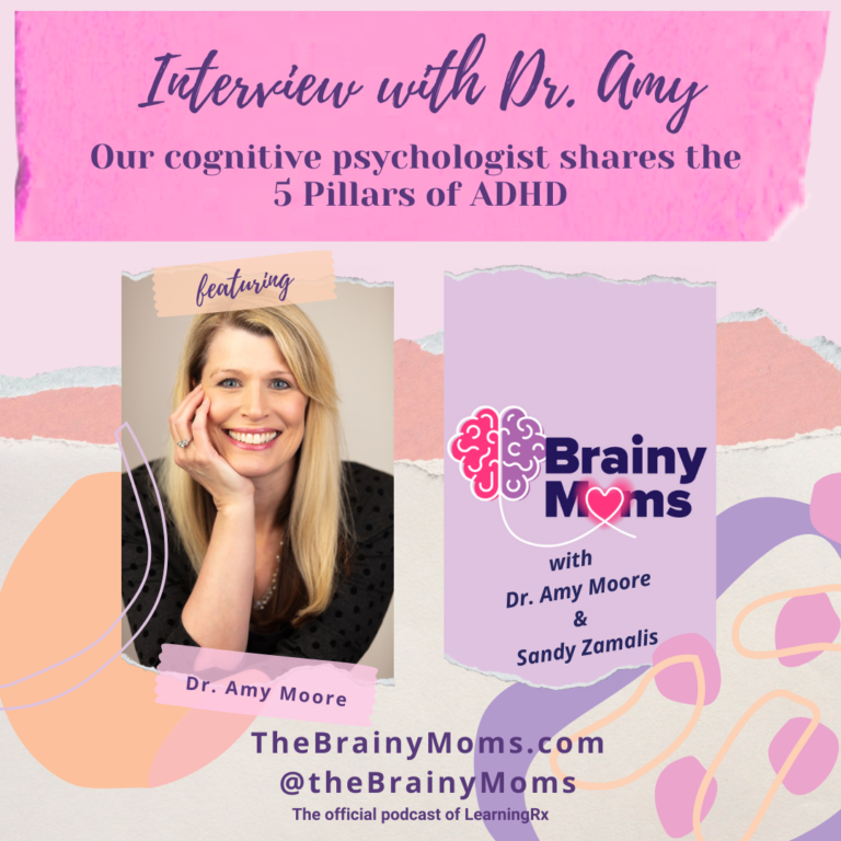 5 Pillars of ADHD with Dr. Amy Moore - www.thebrainymoms.com